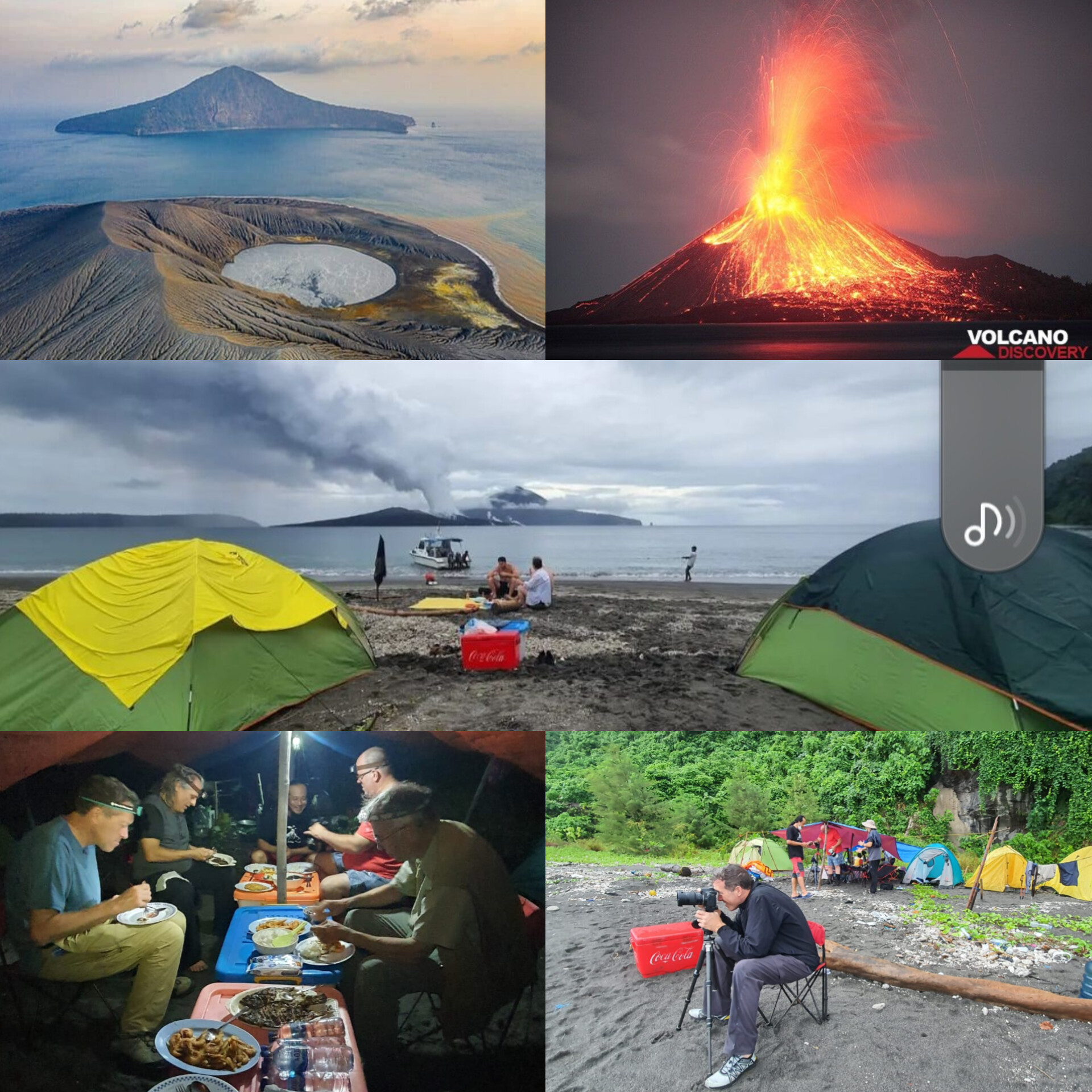 KRAKATOA VOLCANO CAMPING TOUR - KRAKATAU VOLCANO ADVENTURE TOUR ...